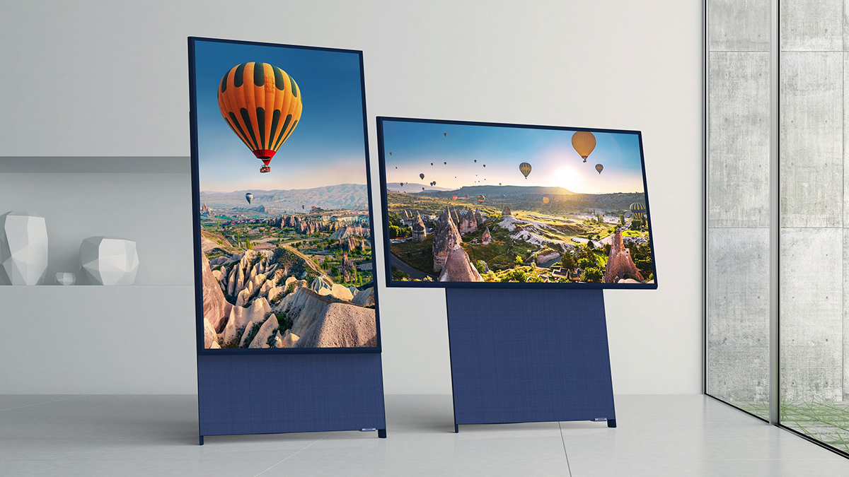 Samsung Hadirkan The Sero, TV Layar Rotasi Pertama di Dunia - CANGGIH ID