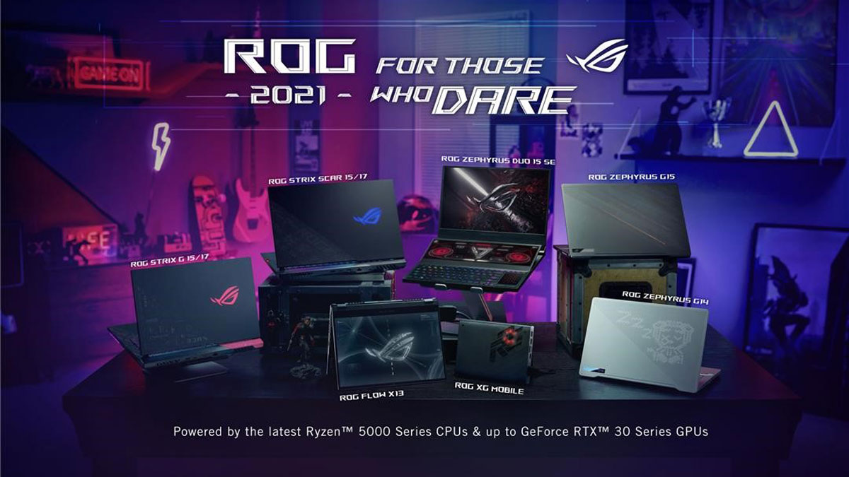 CES 2021: ASUS Perkenalkan Rangkaian Laptop Gaming ROG Baru - CANGGIH ID