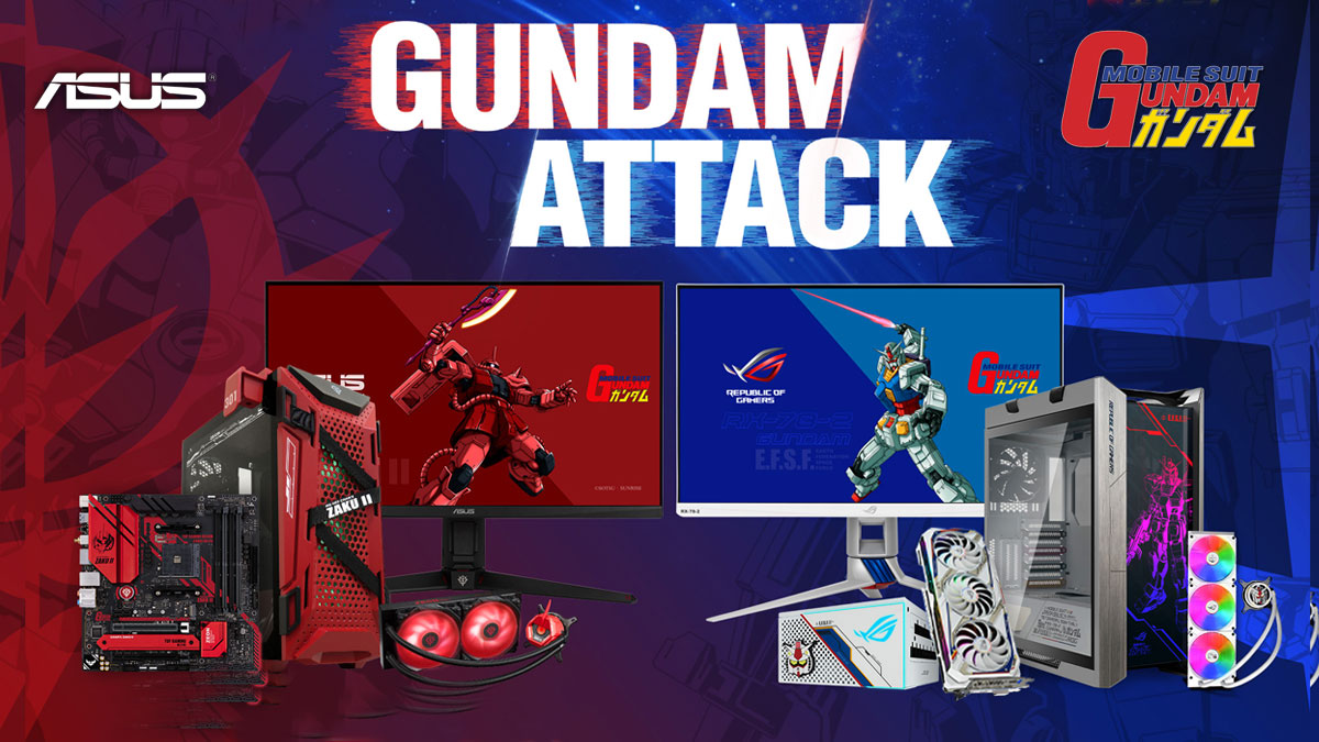 5 Edisi Khusus ASUS X GUNDAM Siap Menyerbu Indonesia - CANGGIH ID