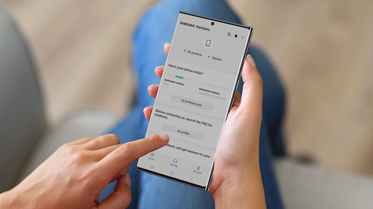 Cara Mendeteksi Masalah Smartphone Samsung dengan Get Help - CANGGIH ID