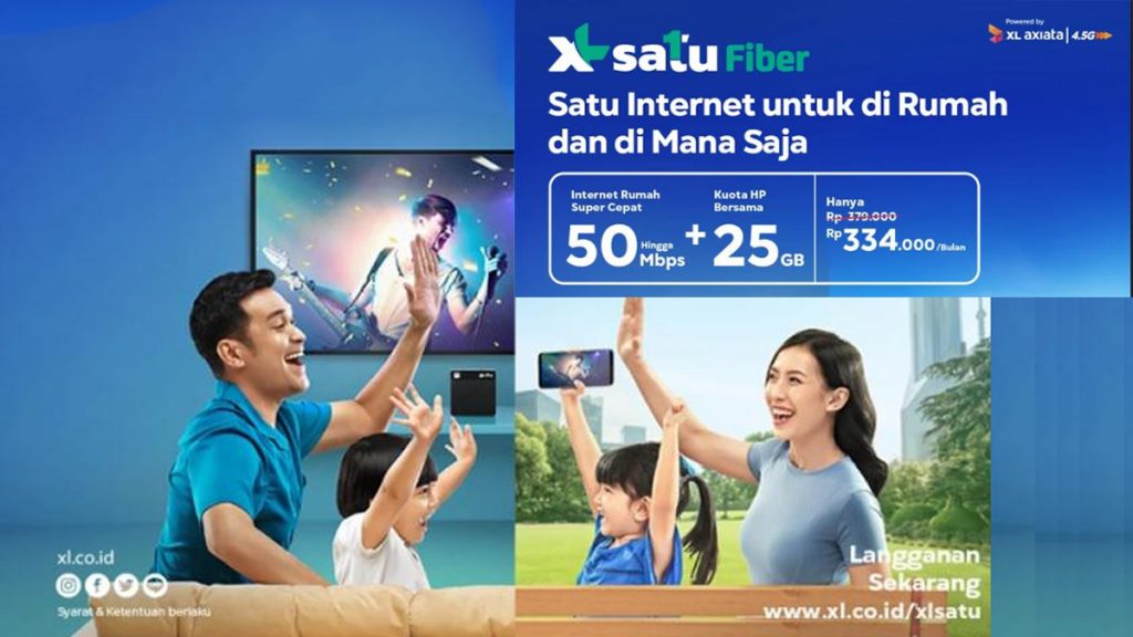 XL SATU Fiber Punya 5 Pilihan Paket, Harga Mulai 274 Ribu Rupiah ...