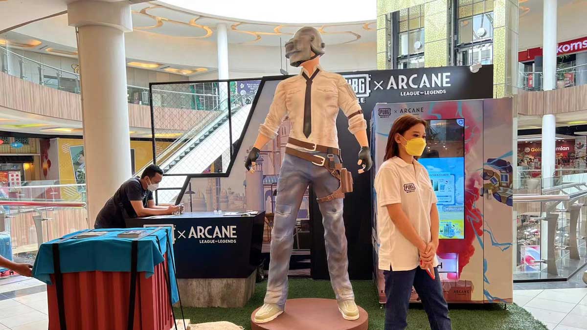 Pop-Up Booth PUBG Mobile x Arcane Hadir di 7 Lokasi, Hadiah iPhone 12 - CANGGIH ID
