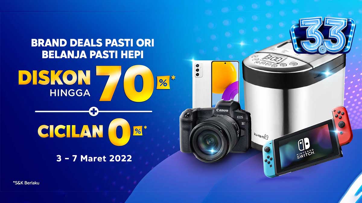 Gadget & Electronic Fest 3.3 Blibli Hadirkan Promo Menarik dari Perangkat Elektronik Terkini ...