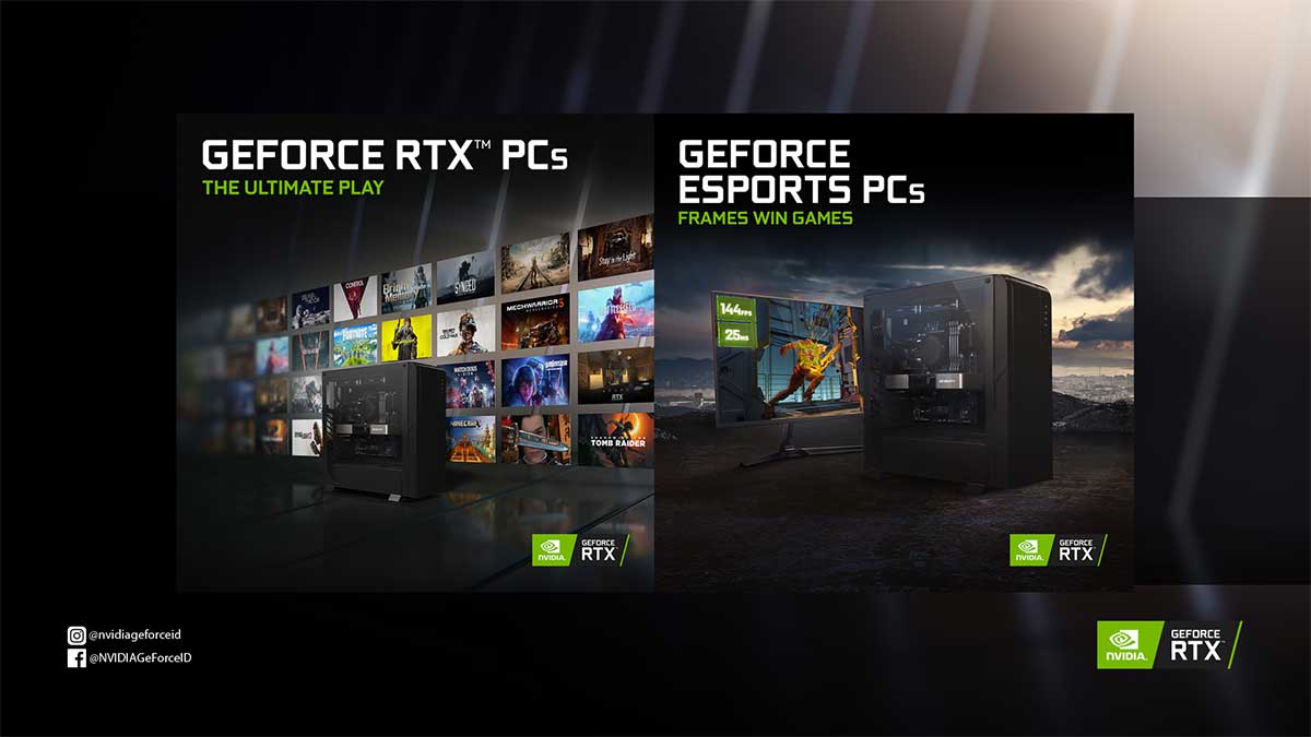 GeForce RTX PCs dan GeForce Esports PC Tawarkan Performa Tinggi bagi ...