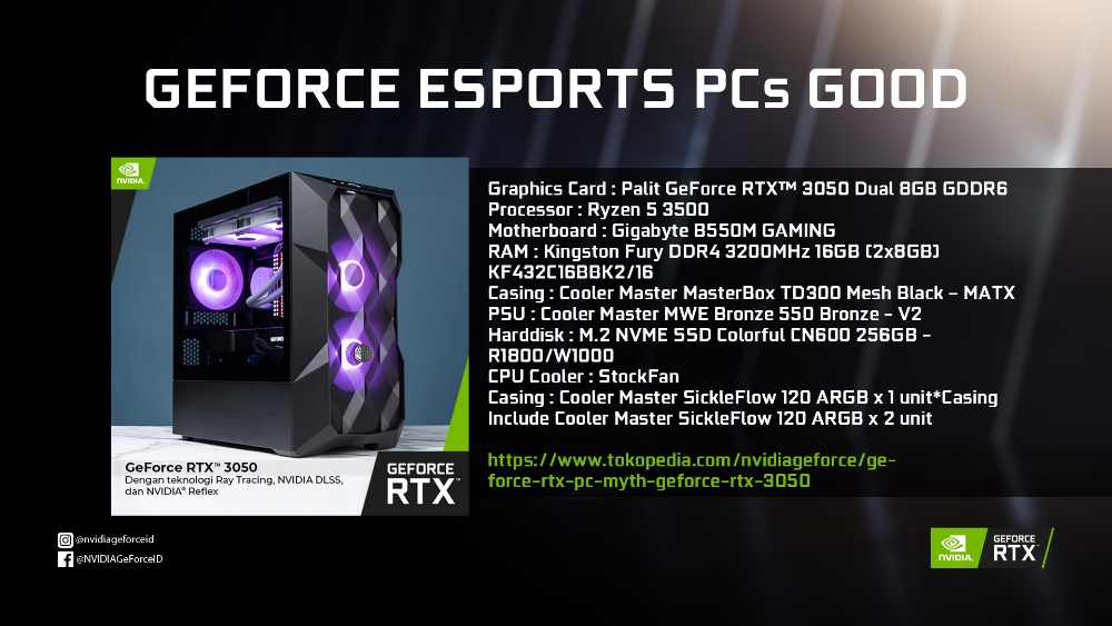 GeForce RTX PCs dan GeForce Esports PC Tawarkan Performa Tinggi bagi ...