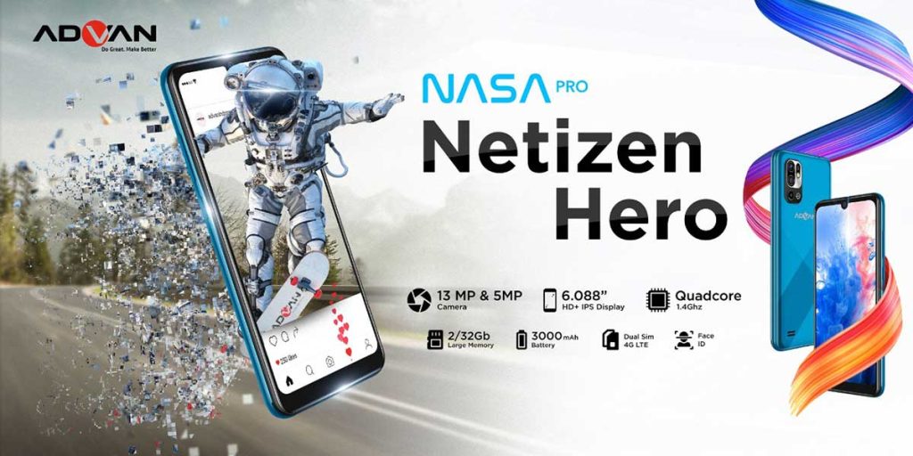 ADVAN NASA Pro Meluncur, Cocok untuk “Netizen Hero” yang Aktif dan ...