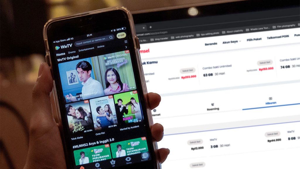 Paket WeTV Kini Tersedia di Telkomsel MAXstream - CANGGIH ID