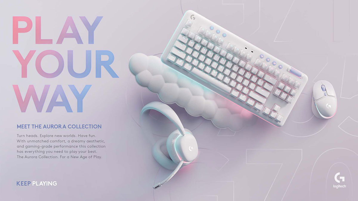 Logitech G Perkenalkan Gaming Gear Aurora Collection - CANGGIH ID
