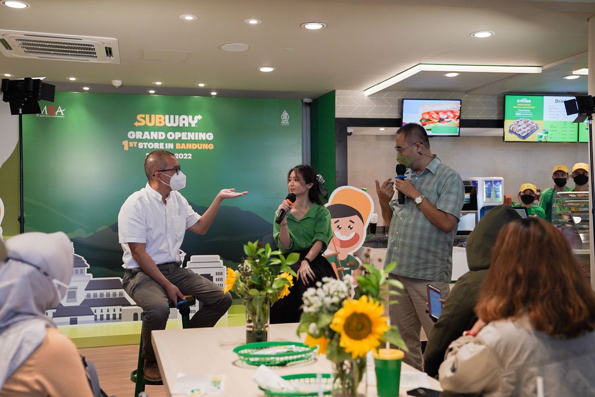 Subway Buka 3 Restoran di Bandung - CANGGIH ID
