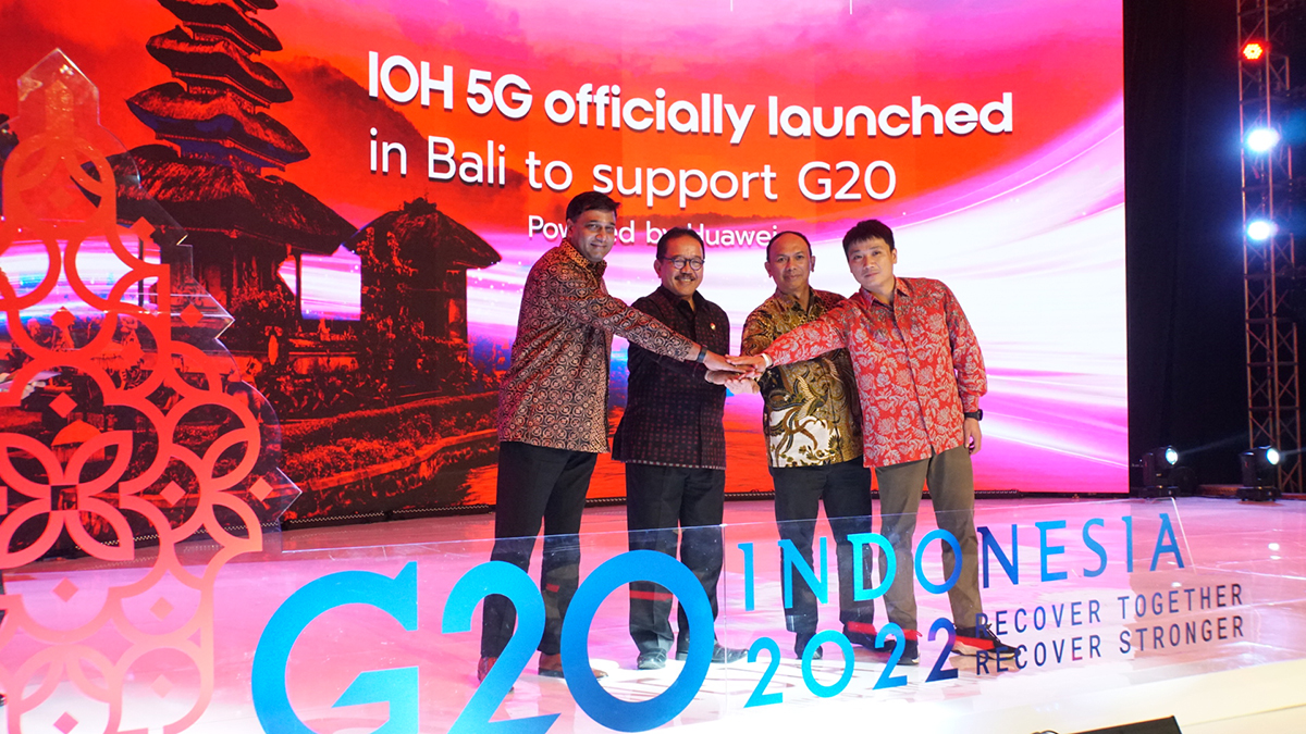 IOH Luncurkan Layanan 5G di Bali - CANGGIH ID