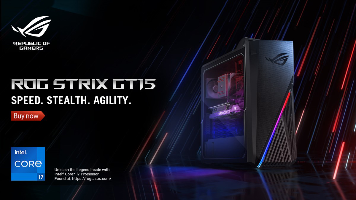 Asus ROG Strix GT15: PC Gaming dengan Intel Core 12th Gen - CANGGIH ID
