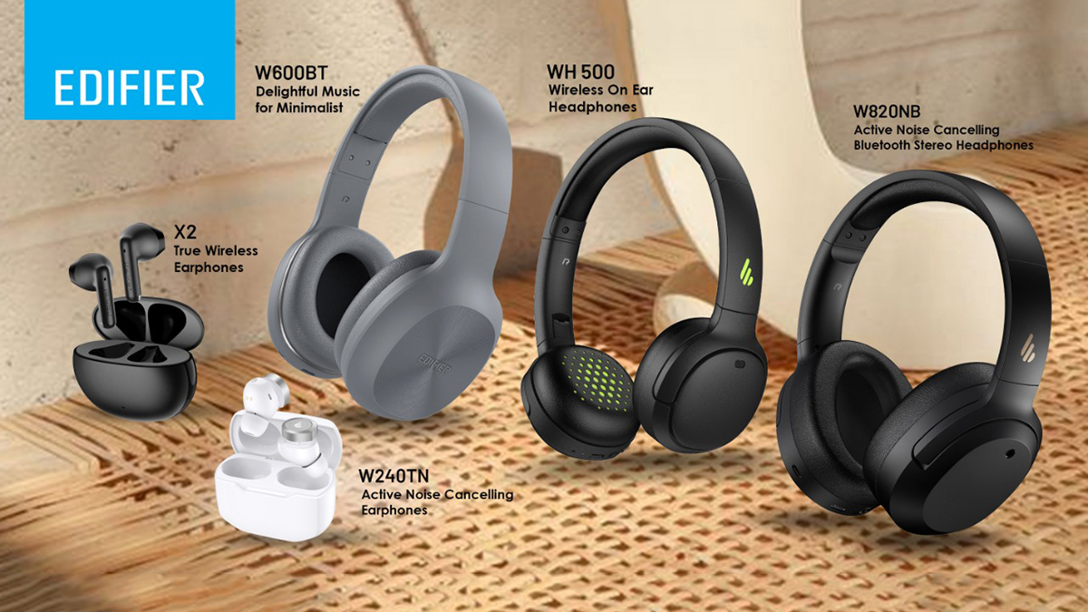 Edifier akan Meluncurkan Earphones dan Headphones Bluetooth Terbaru ...