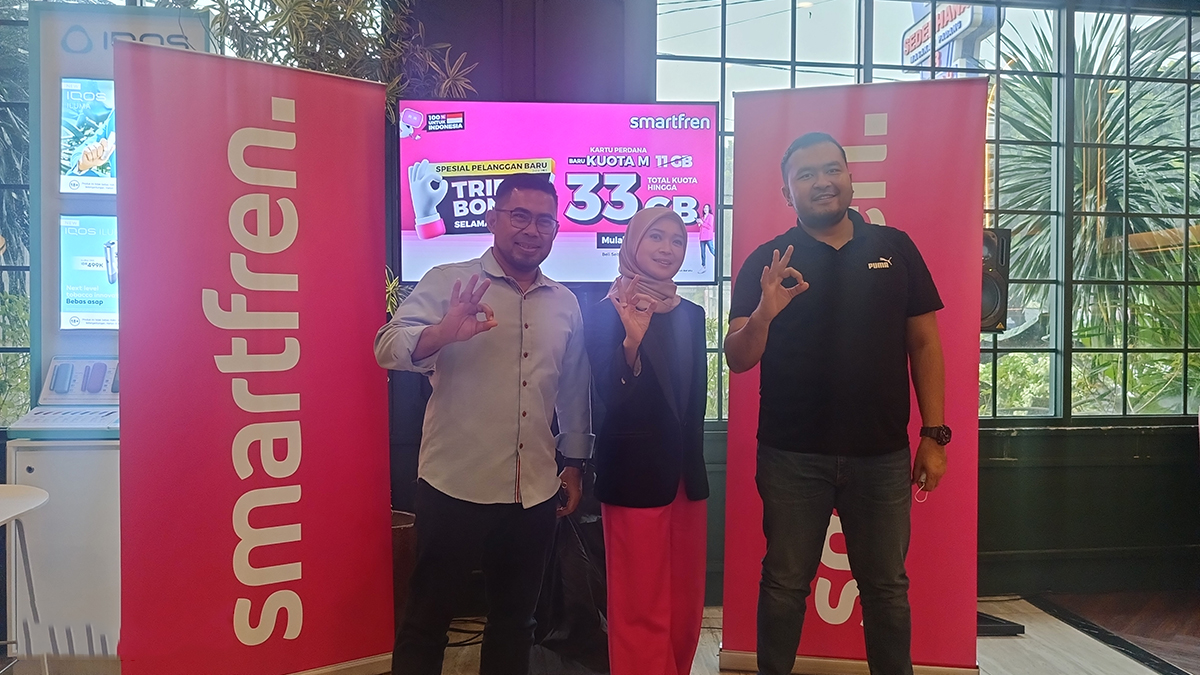 Smartfren Manjakan Pelanggan Lewat Triple Kejutan dengan Bonus Kuota Selama 1 Tahun - CANGGIH ID