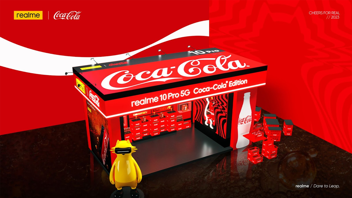 realme Gelar realme | Coca-Cola® Pop-up Event Terkeren Pertama di ...