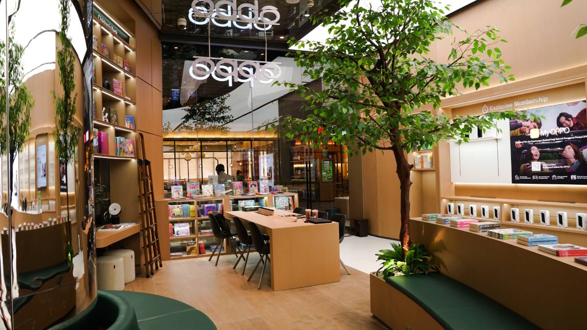 Ada Kafe dan Robot Pintar di OPPO Experience Store Terbesar di ...