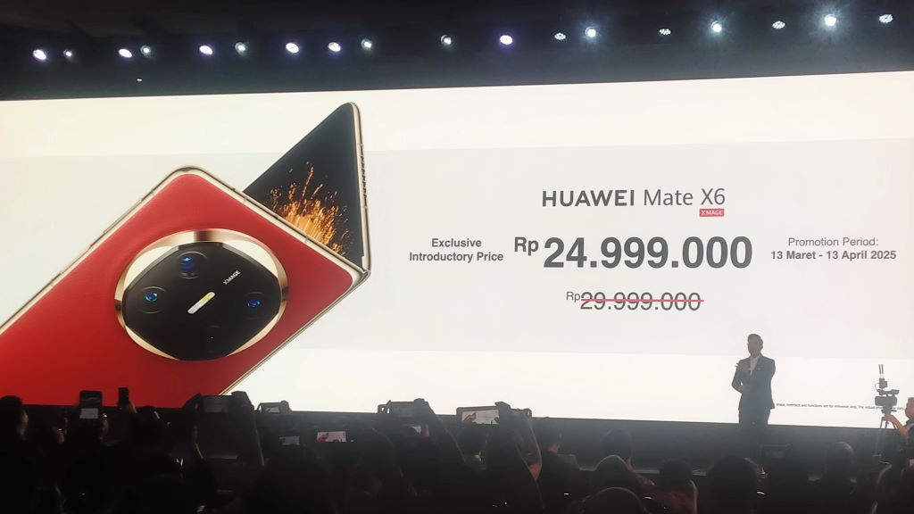 Rilis Resmi di Indonesia, Segini Harga Huawei Mate X6 - CANGGIH ID